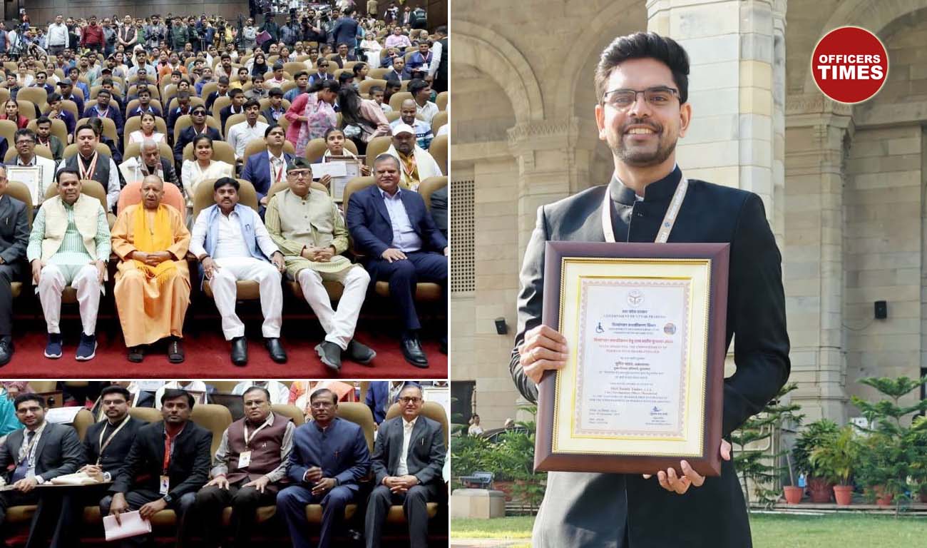 IAS Sumit Yadav सुगम्य पुस्तकालय अभियान के लिए सम्मानित – Officers Times